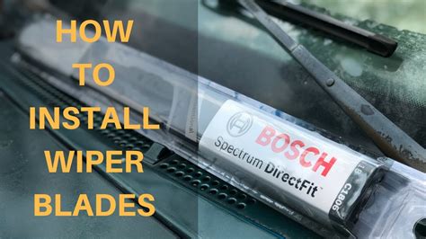 How To Switch Windshield Wipers