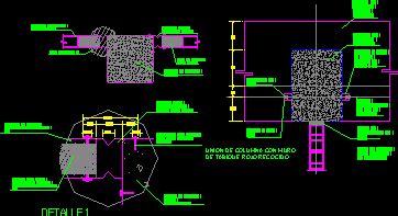 Detalle De Muro De Contencion En Autocad Librer A Cad