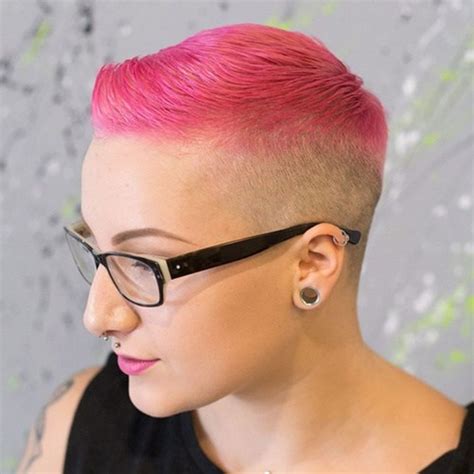 Glowing Undercut Short Hairstyles For Women Page Of