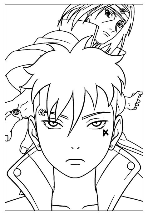 Desenhos Do Boruto Para Colorir E Pintar Tudo Para Colorir