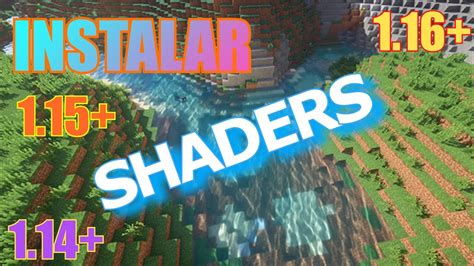 Como Instalar Shaders En Minecraft YouTube