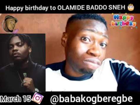 Olamide BADDO SNEH Birthday YouTube