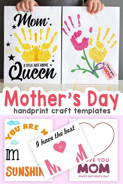 Mother S Day Handprint Craft Printable