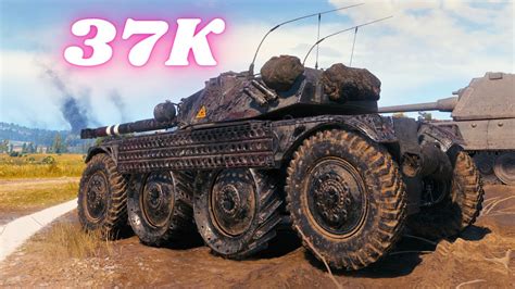 37K Spot Damage With Panhard EBR 105 18K AMX 13 105 19K World Of
