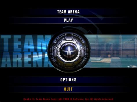 Quake III Team Arena Screenshots For Windows MobyGames