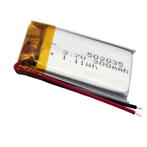 Factory Lipo Battery 3 7v 300mah 400 Mah 502035 Li Polymer Battery