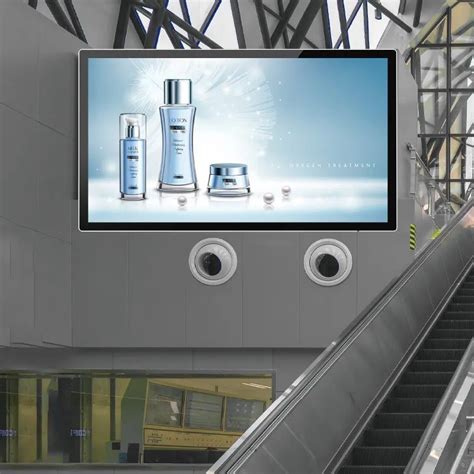43 49 55 Inch Semi Double Screen LCD Digital Signage High Brightness