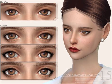 The Sims Resource S Club Wm Ts Eyelashes