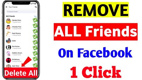 How To Unfriend All Friends On Facebook How To Delete All
