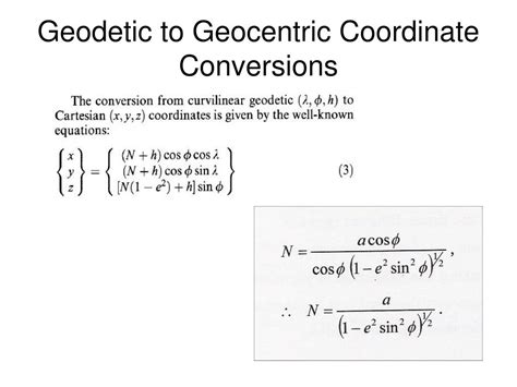 ppt lecture 13 geodetic reference systems powerpoint presentation id 1027796