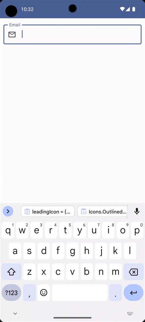 how to add icon to textfield in android jetpack compose coding with rashid