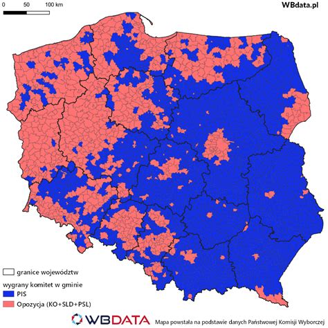 Wyniki Wybor W Do Sejmu Na Mapach Wb Data