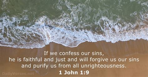 November 21 2021 Bible Verse Of The Day 1 John 1 9 DailyVerses Net