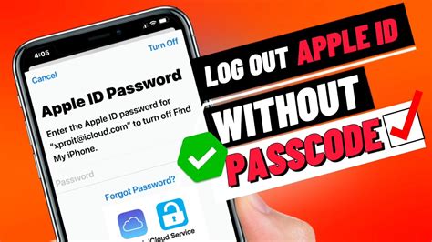 How To Sign Out Log Out Of Apple ID Without Password Remove Your