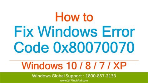 How To Fix Windows Error Code X Support For Windows Computer