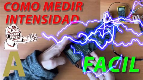 Como Medir AMPERAJE Multimetro Y Pinza Amperimetrica YouTube