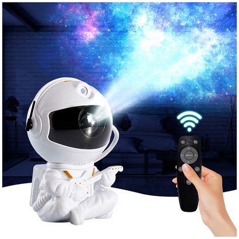 Projektor Astronauta Kosmonauta Gwiazd Nieba Led Lampka Nocna Dla