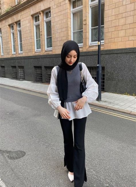 15 Trik Stylish Padu Padan Busana Hijab Simple Elegan Hijabi Fashion
