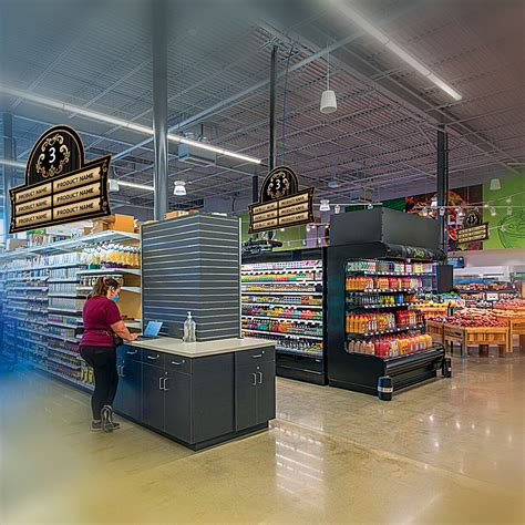 Supermarket Aisle Signs