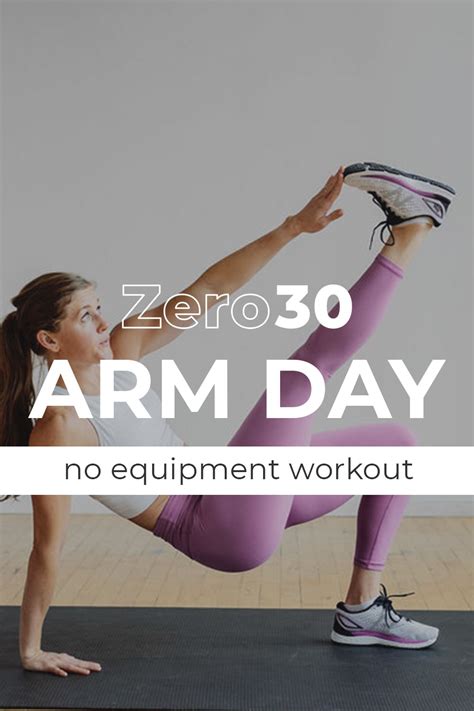 30 Minute No Equipment Arm Workout Video Nourish Move Love