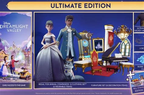 Disney Dreamlight Valley What S In Each Of The Founder S Pack Editions