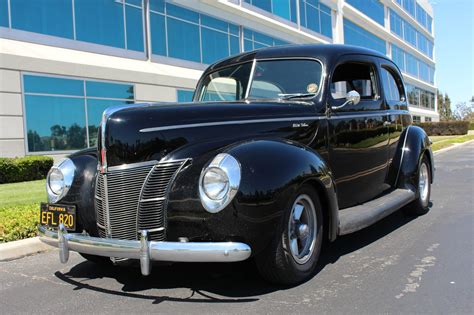 No Reserve Powered Ford Deluxe Tudor Sedan For Sale On Bat