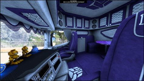 Interior Scania By RJL LONGLINE TRANSFORMERS ETS 2 2
