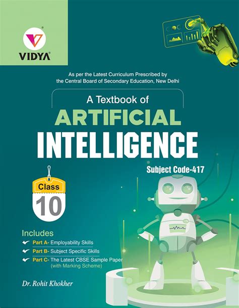 A Textbook Of Artificial Intelligence For Class 10 Subject Code 417