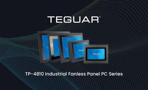 Fanless Panel PC With Celeron Processor TEGUAR