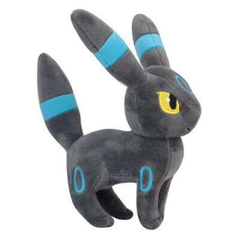 Pokémon Shiny Umbreon Plush Doll Eevee Revolution Soft Toy Etsy