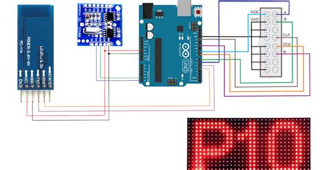 Arduino P10 LED Display Panel Arduino Uno With P10 LED 50 OFF