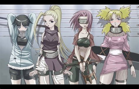 Sakura Ino Hinata Tenten Temari By Weissdrum Tentensakuraino Hd
