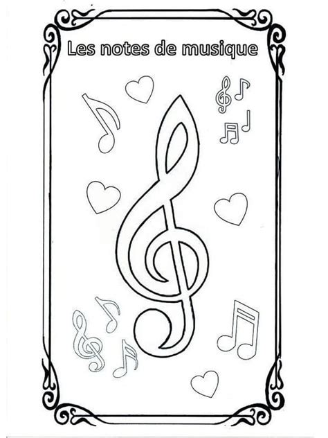 Coloriage Fete de la Musique 8 télécharger et imprimer gratuit sur