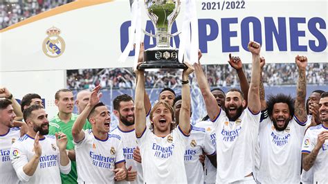 Real Madrid S Heroes From 2021 22 LaLiga Santander Season Marca