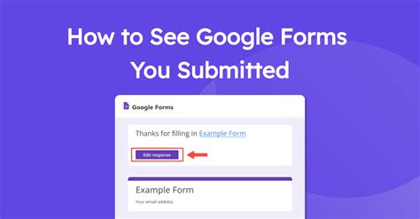 How To See Google Forms You Submitted