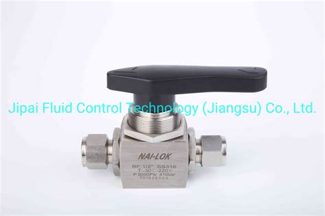 Bh Series High Pressure 6000 Psi 1 4 Female NPT Stainless Steel 2way 3