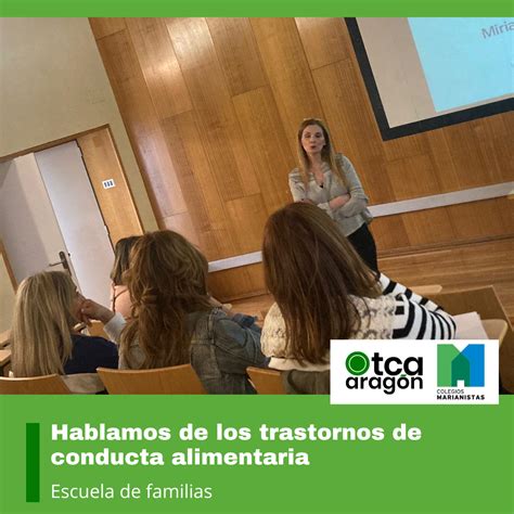 Prevención de TCA charla para familias de ESO y Bachillerato