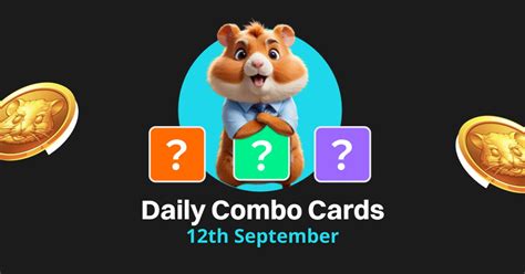 Today S Hamster Kombat Daily Combo Cards September