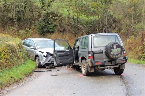 Jullié Fait divers Choc frontal entre deux voitures trois blessés