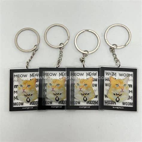 Personalized Acrylic Keychains Acrylic Key Tags Acrylic Photo Keychain