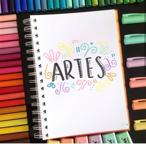 Foto De Caderno De Artes Librain