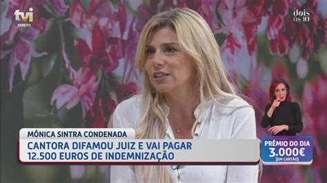 M Nica Sintra Condenada A Seis Meses De Pris O Pena Suspensa Dois