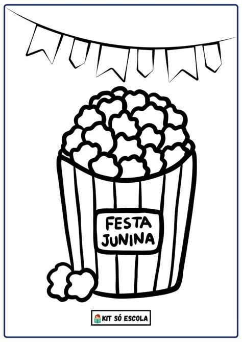 FREE Imagens De Festa Junina Para Colorir