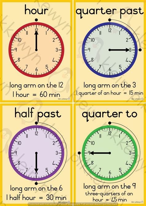 Clock Worksheet Quarter Past Time How Does It Look Hour