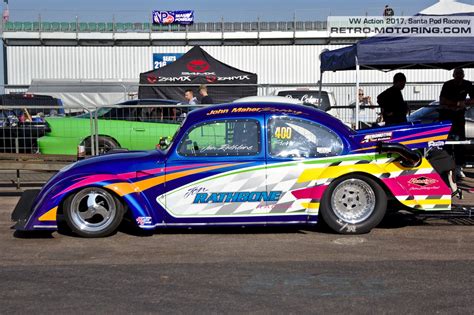 VW Beetle Drag Car Jon Rathbone VW Action 2017 Retro Motoring