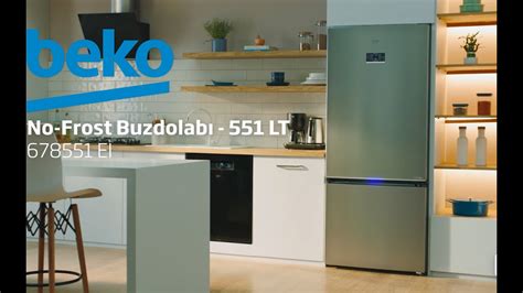 Geniş Hacimli Beko Aeroflow No Frost Buzdolabı 678551 EI YouTube
