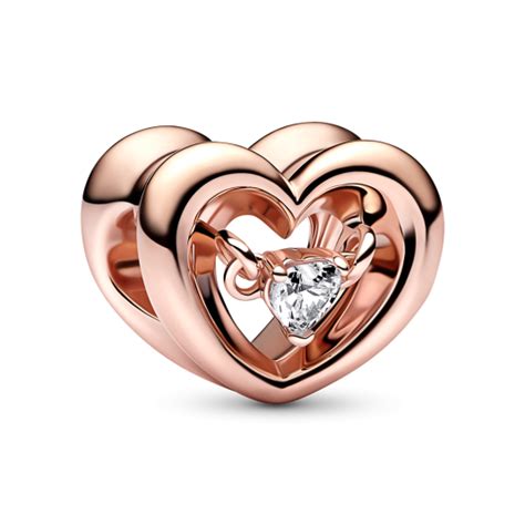 PANDORA pozlacený korálek Otevřené srdce M 782493C01 Sofia cz