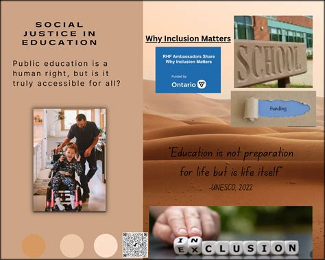 Physical Accessibility In Schools Digital Collages On Social Justice