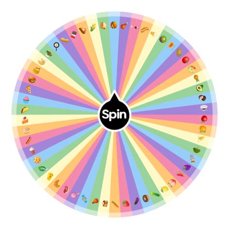 Food Generator Wheel App Logan Higginbotham