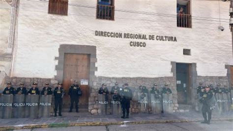 Fiscalía interviene sede de la Dirección de Cultura de Cusco por